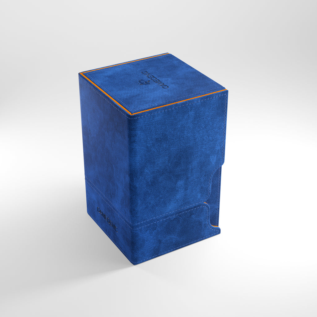 Gamegenic: Watchtower XL Convertible Deck Box - Blue / Orange (100ct ...