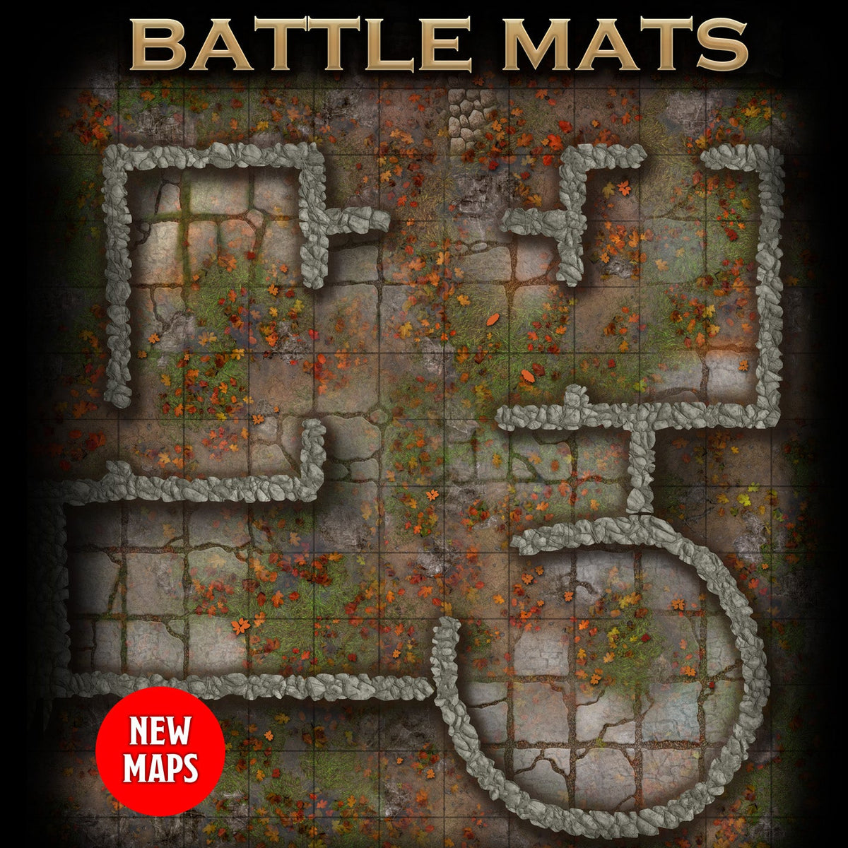 The Giant Book of Battle Mats (Revised) - 12X16" A3 – Board Game Bliss