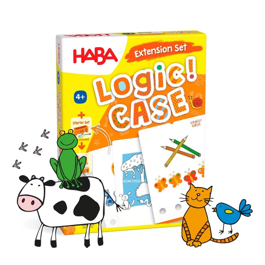 Logic! CASE Starter Set 4+: Animals – Board Game Bliss