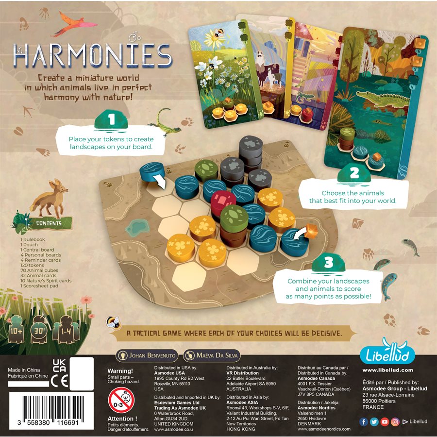 Harmonies *PRE-ORDER* & Board Game & Board Game Bliss