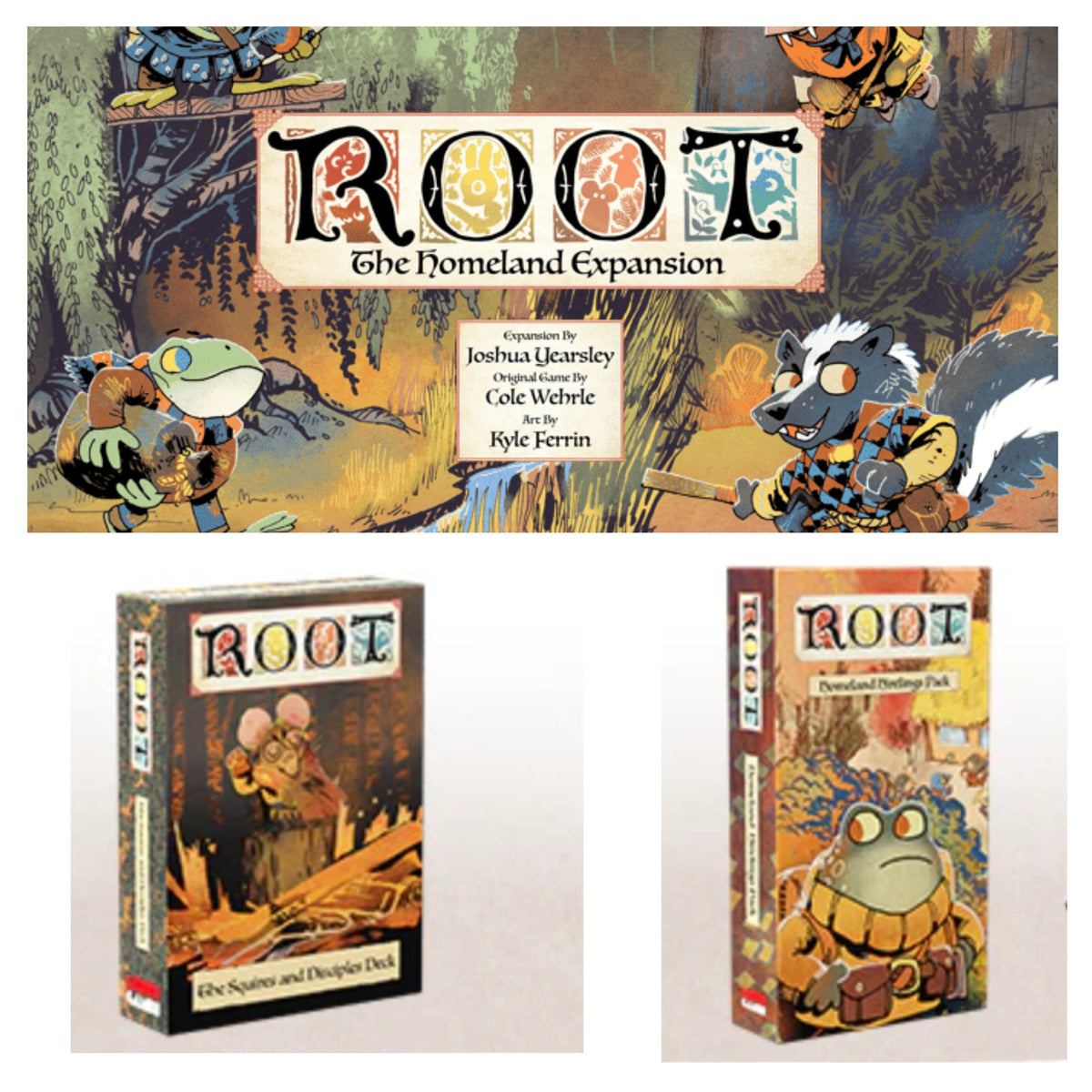 Root: The Homeland Expansion (Bundle) *PRE-ORDER* – Board Game Bliss