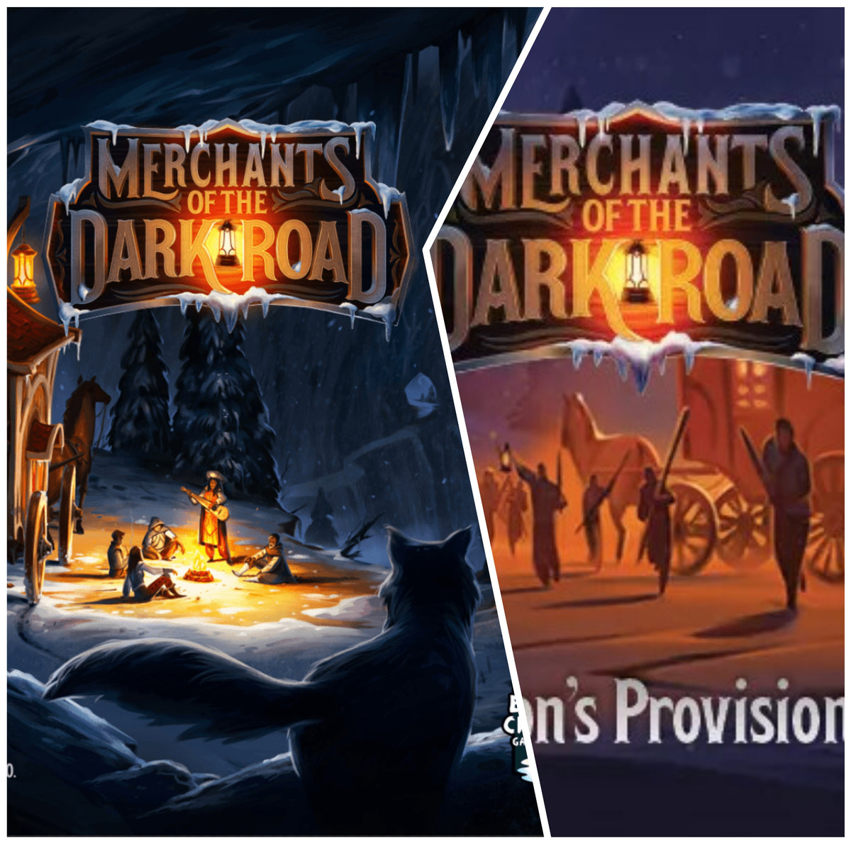 Merchants of the Dark Road + Patron's Provisions – Board Game Bliss