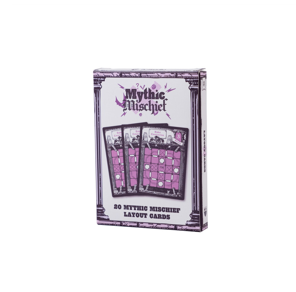 Mythic Mischief: Layout Cards – Board Game Bliss