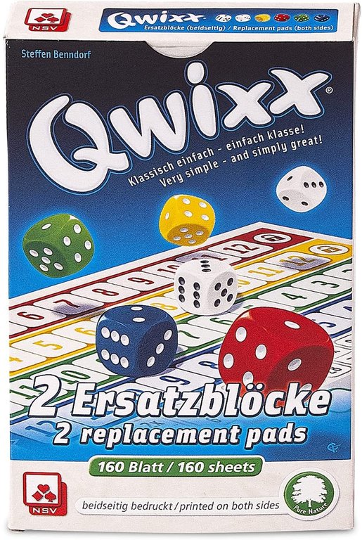Qwixx - Spare Blocks (Import) – Board Game Bliss