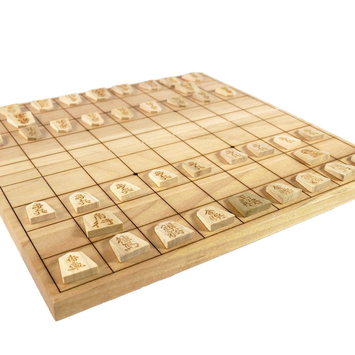 Shogi Folding Board with Engraved Tiles – Board Game Bliss