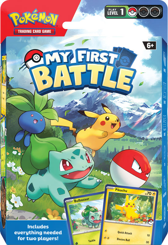 Pokémon: My First Battle (Bulbasaur and Pikachu) – Board Game Bliss