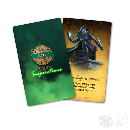PolyHero Inspiration Cards - Rogue Pack – Board Game Bliss