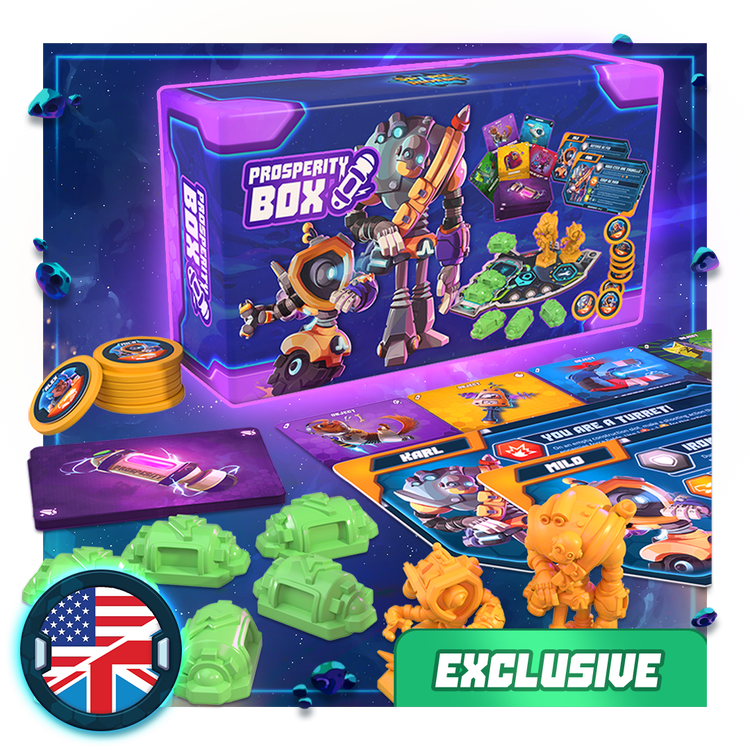 Spark Riders 3000 – Prosperity Box (Import) – Board Game Bliss