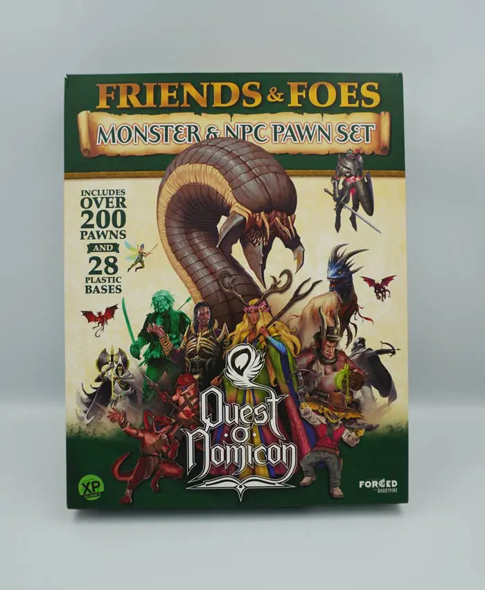 Quest-O-Nomicon: Friends and Foes Pawn Set – Board Game Bliss