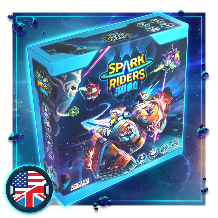 Spark Riders 3000 – Rider Box (Import) – Board Game Bliss