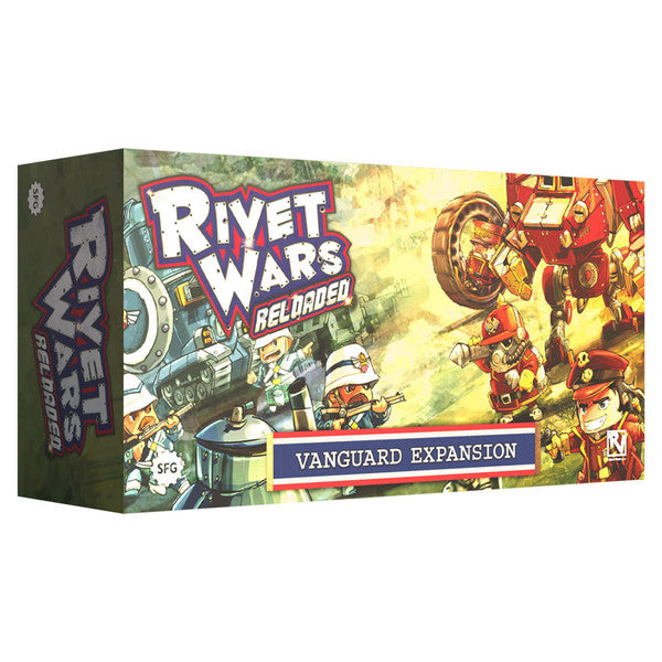 Rivet Wars: Reloaded – Vanguard Expansion – Board Game Bliss