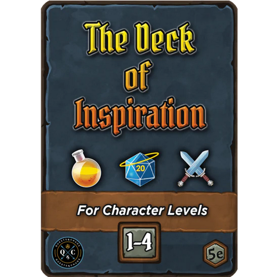 Deck of Inspiration: Level 1-4 – Board Game Bliss