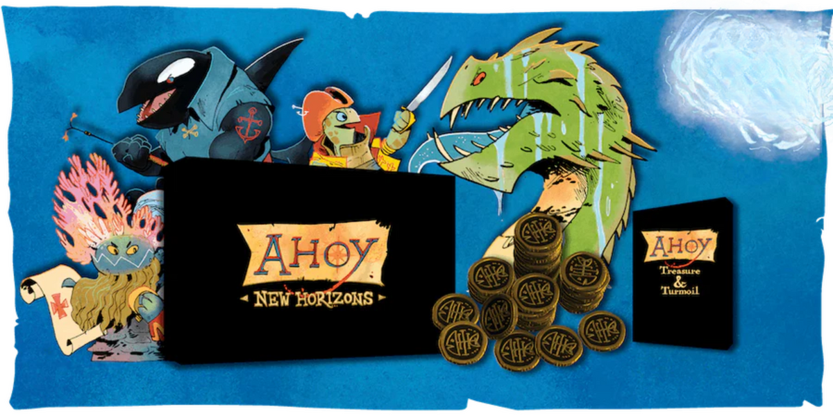 Ahoy: New Horizons (Kickstarter New Loot Pledge Bundle) – Board Game Bliss