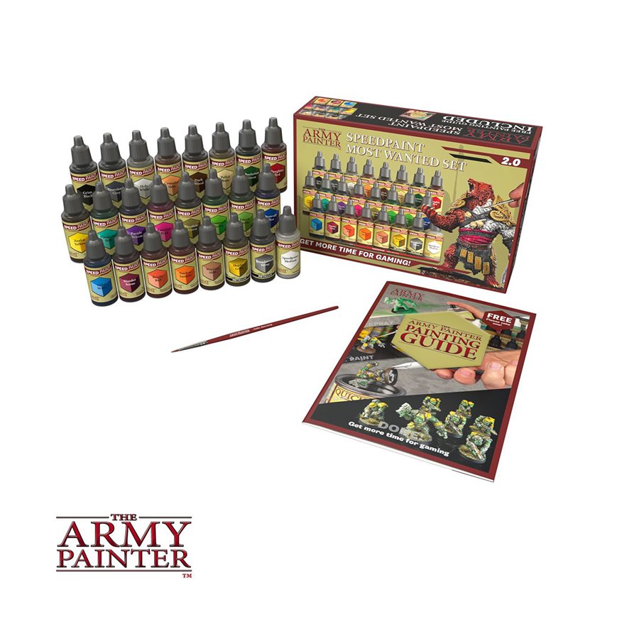 Army Painter - Speedpaint Most Wanted Set 2.0 & Board Game & Board Game ...