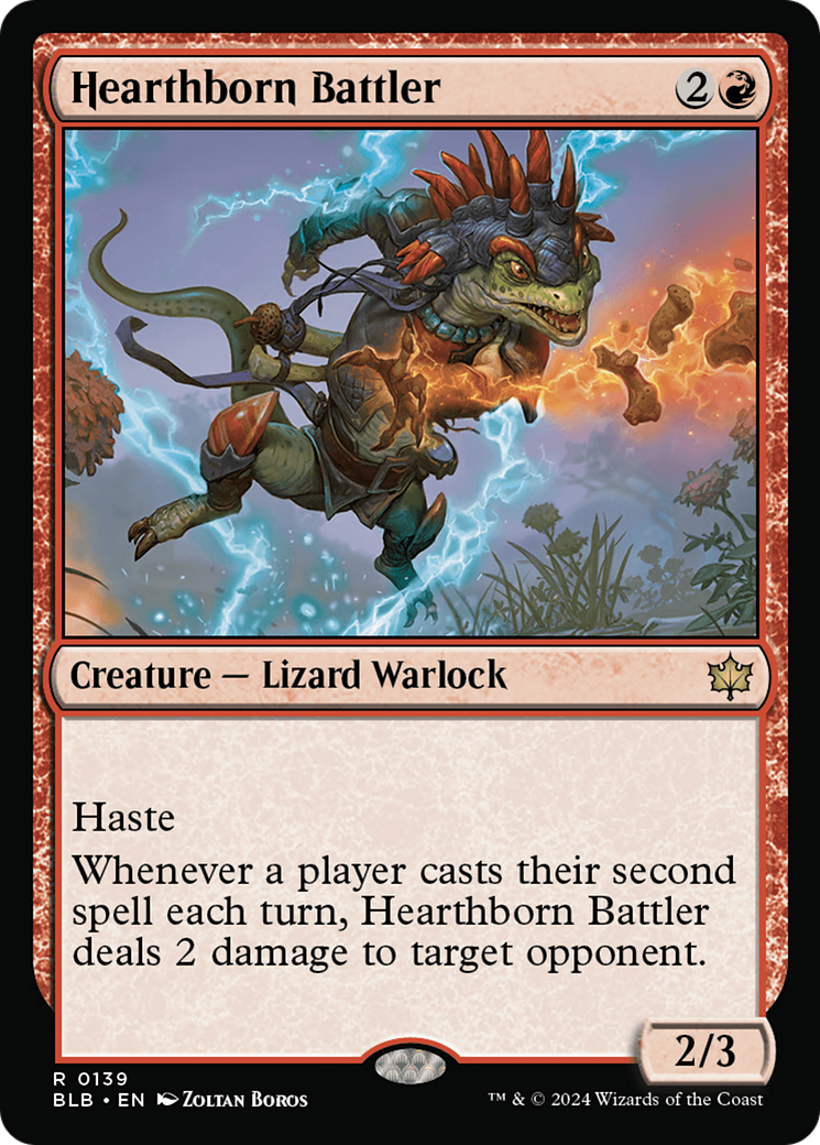 Hearthborn Battler (BLB-139) - Bloomburrow [Rare] – Board Game Bliss