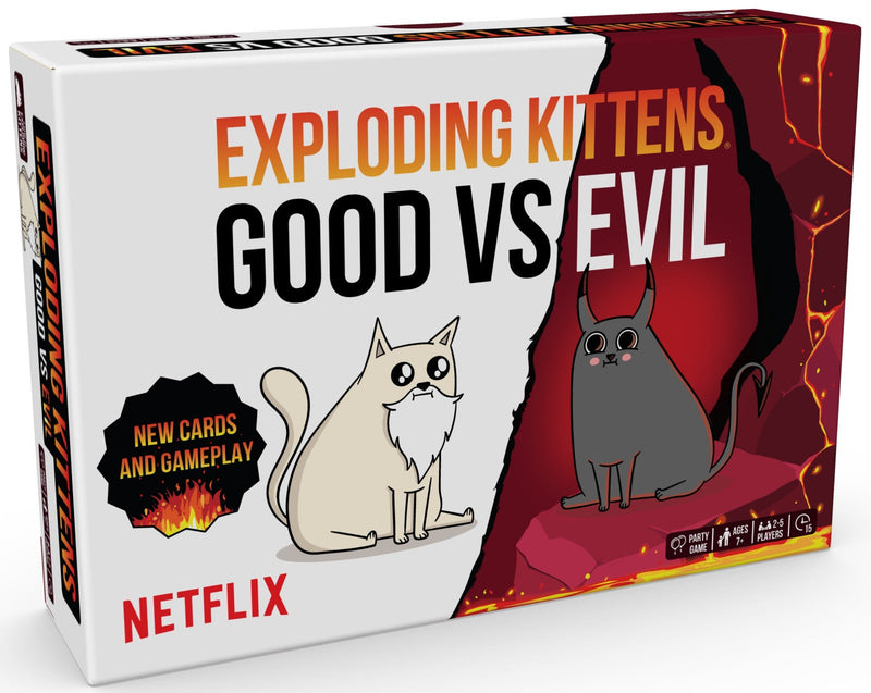 Exploding Kittens - Good vs Evil & Board Game & Board Game Bliss
