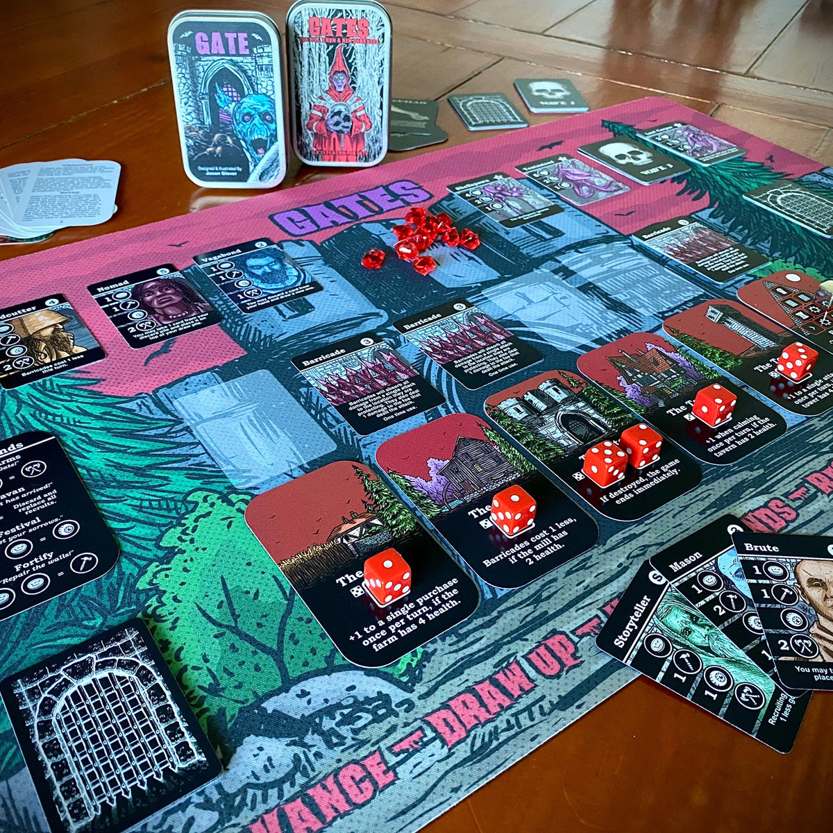 Gates - Game Mat – Board Game Bliss
