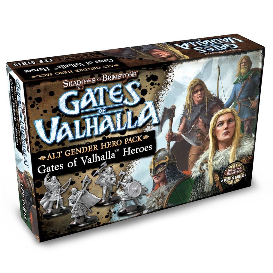 Shadows of Brimstone: Alt Gender Hero Pack: Gates of Valhalla – Board ...