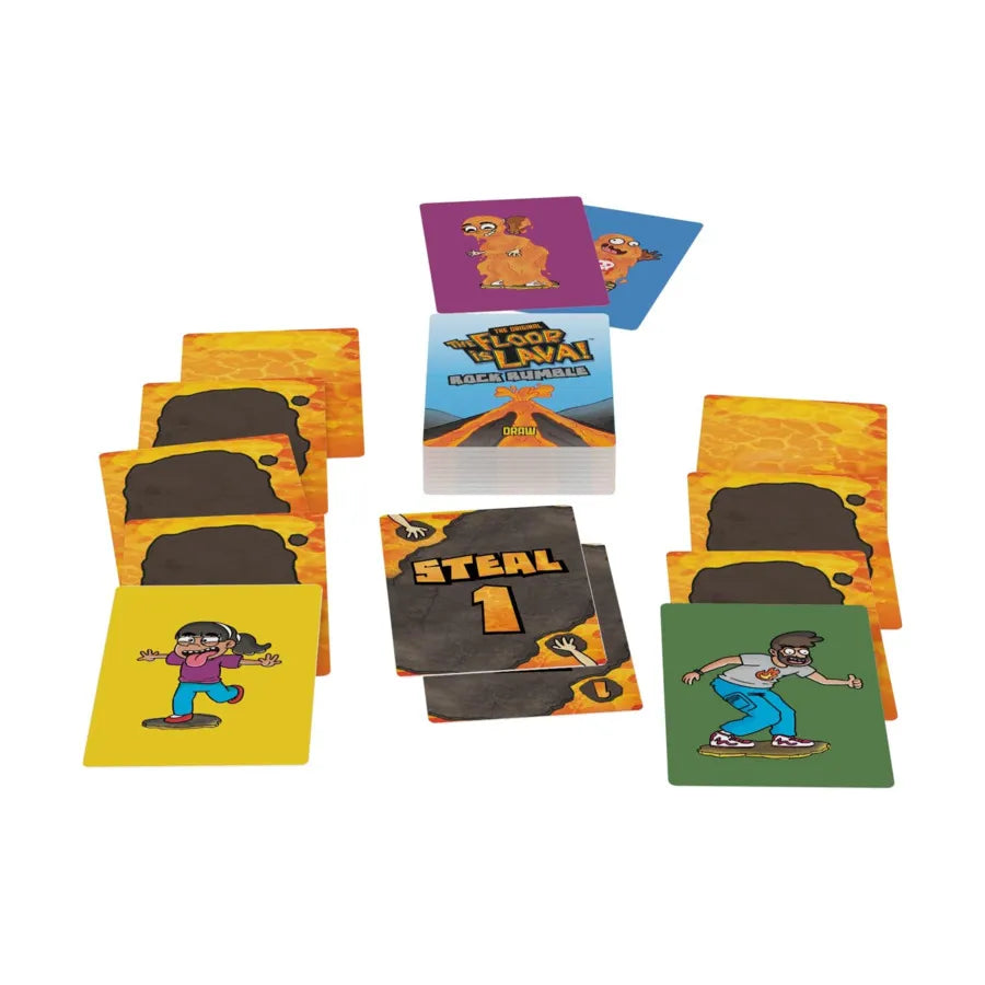 Floor is Lava, The - Rock Rumble & Board Game & Board Game Bliss