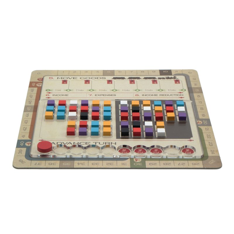 BGExpansions - Age of Steam: Goods Organizer for Age of Steam. Acrylic ...