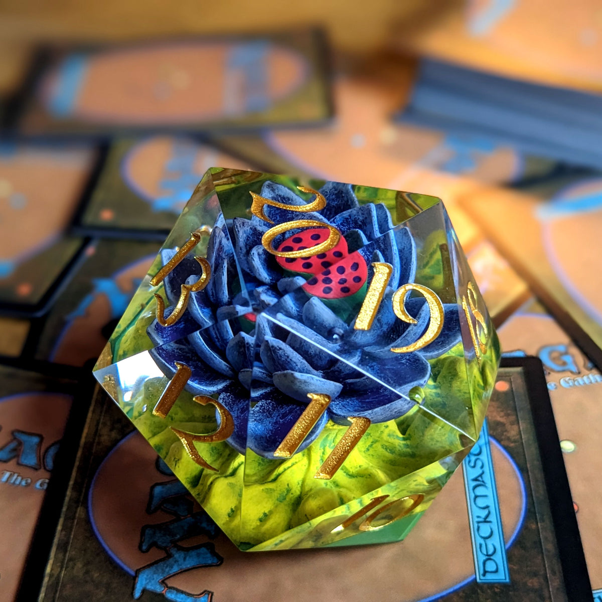 Sirius Dice - D20 Magic: The Gathering Black Lotus (54mm) – Board Game ...