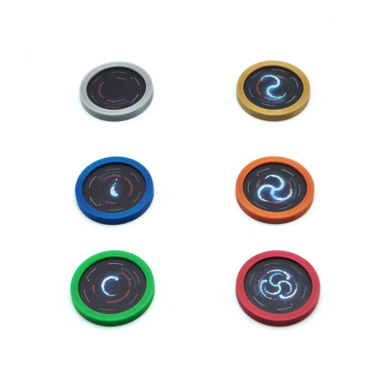 BGExpansions - Nemesis & Nemesis: Lockdown: Intruder Token Shields / P ...