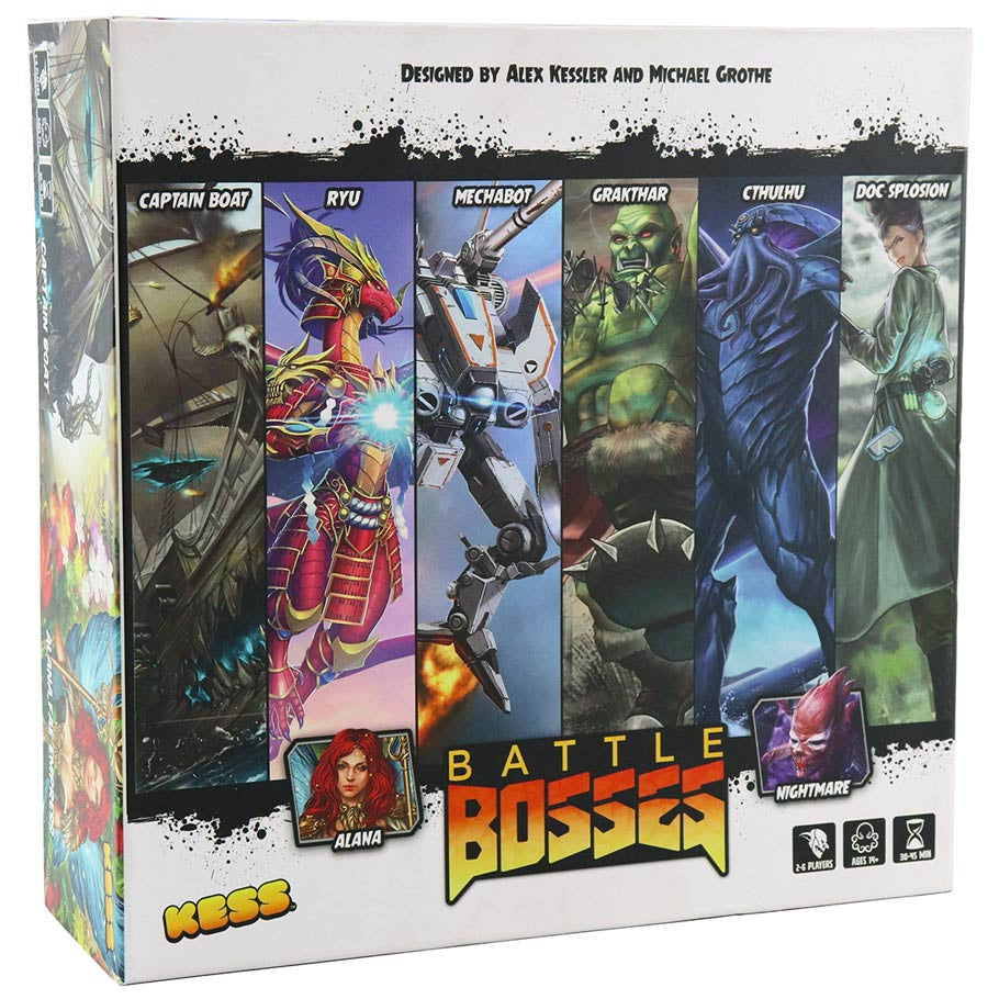 Battle Bosses: Individual Bosses Assortment *PRE-ORDER* – Board Game Bliss