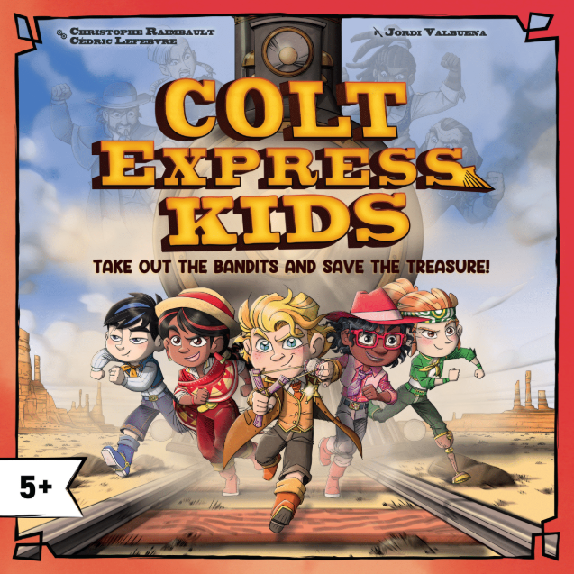 Kids Express (a.k.a. Colt Express Kids) – Board Game Bliss