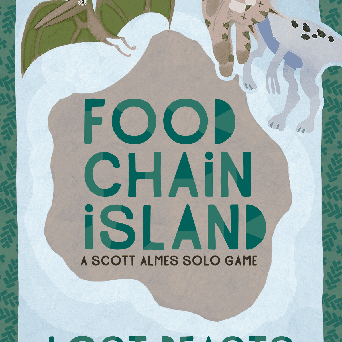 Button Shy - Food Chain Island: Lost Beasts – Board Game Bliss