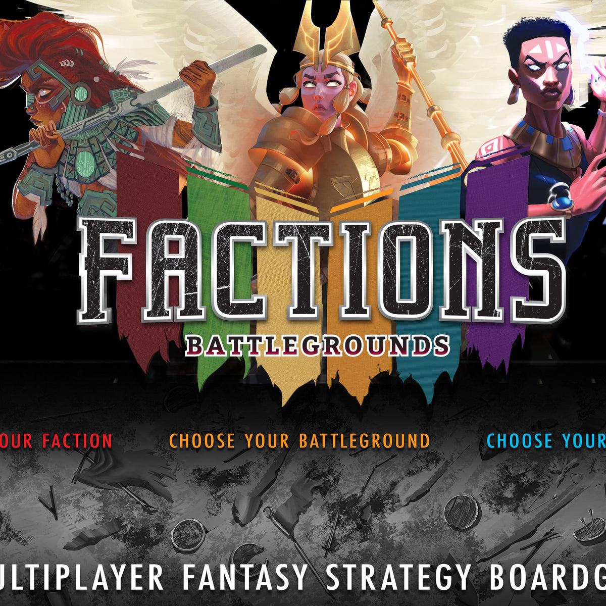 Factions: Battlegrounds – Board Game Bliss