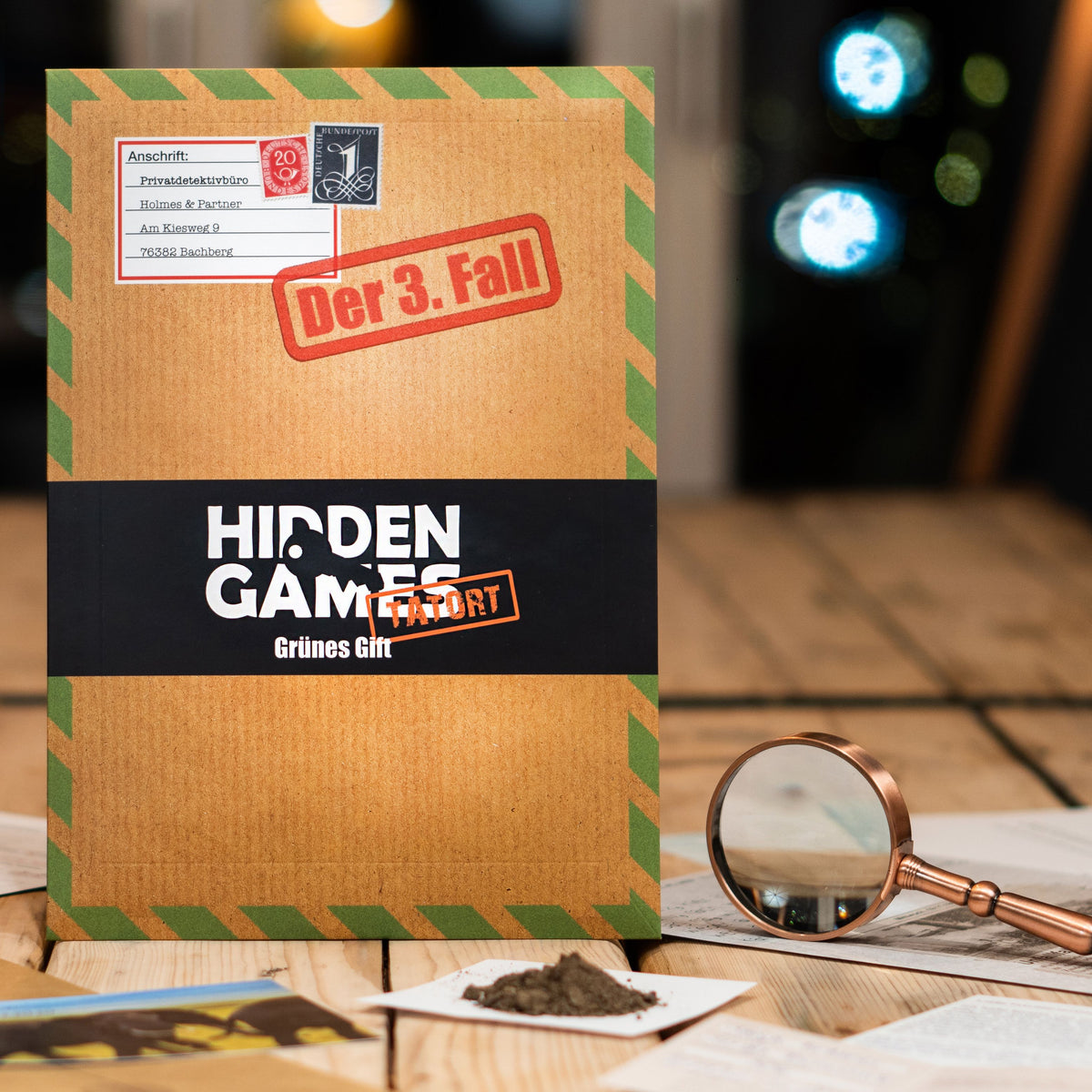 Hidden Games Crime Scene: Green Poison – Board Game Bliss