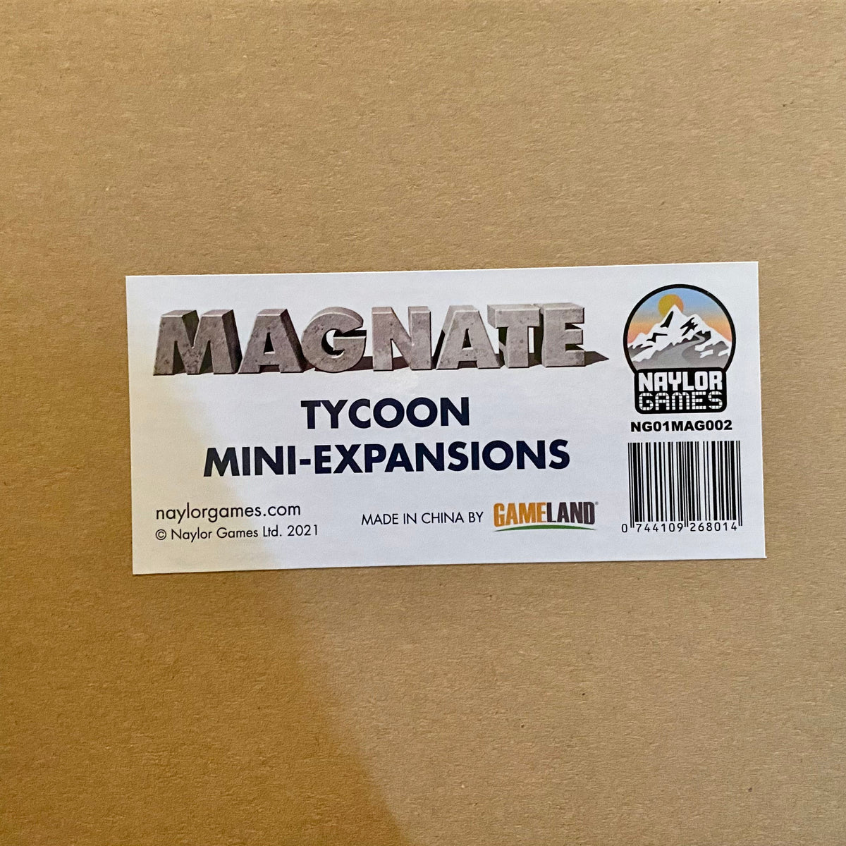 Magnate: Tycoon Mini-Expansions – Board Game Bliss