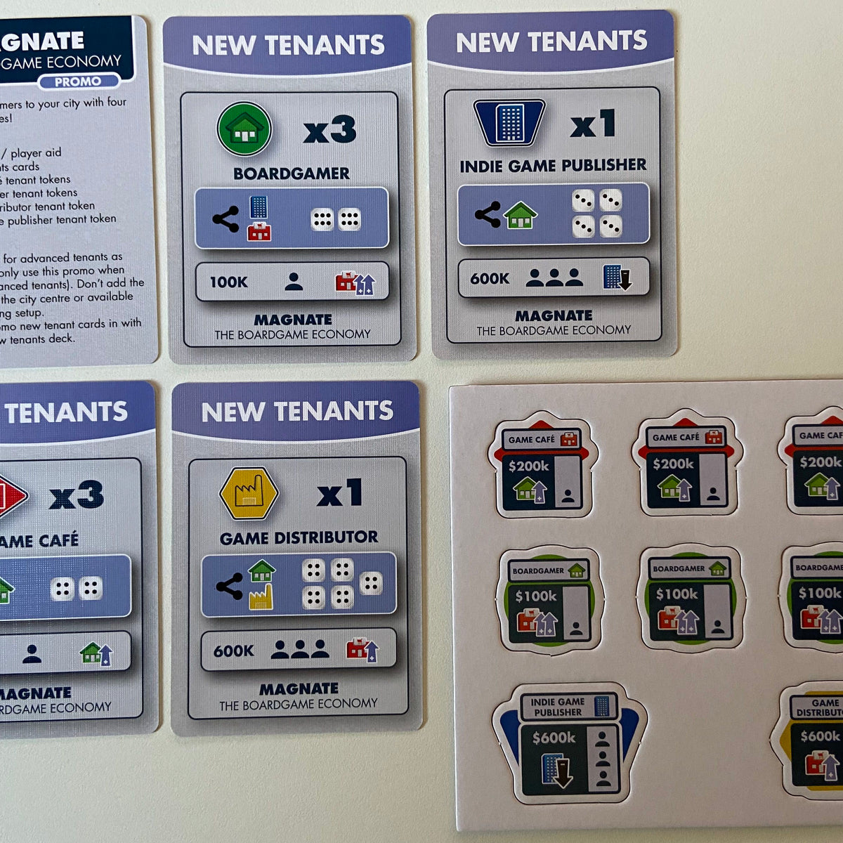 Magnate: The Boardgame Economy Promo – Board Game Bliss