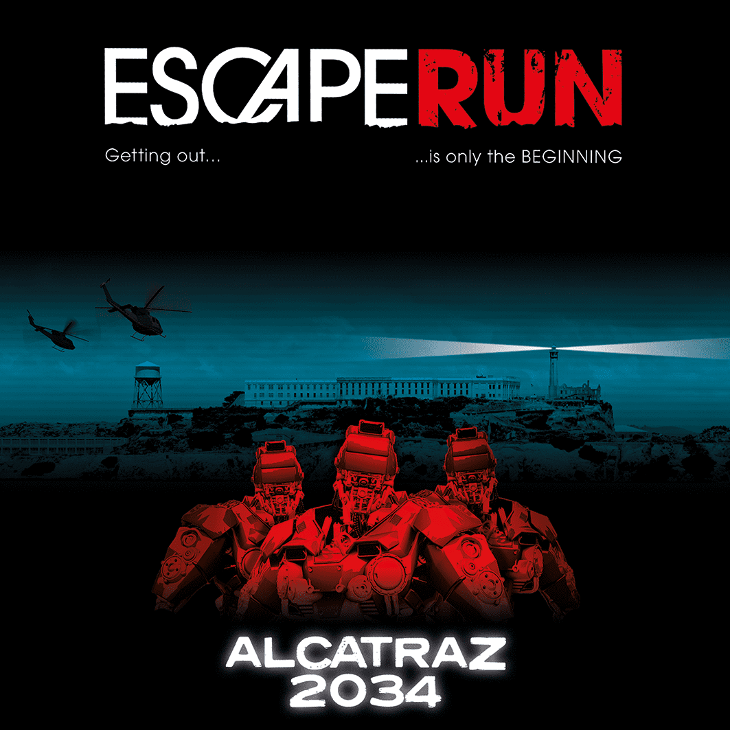 EscapeRUN Alcatraz 2034 – Board Game Bliss