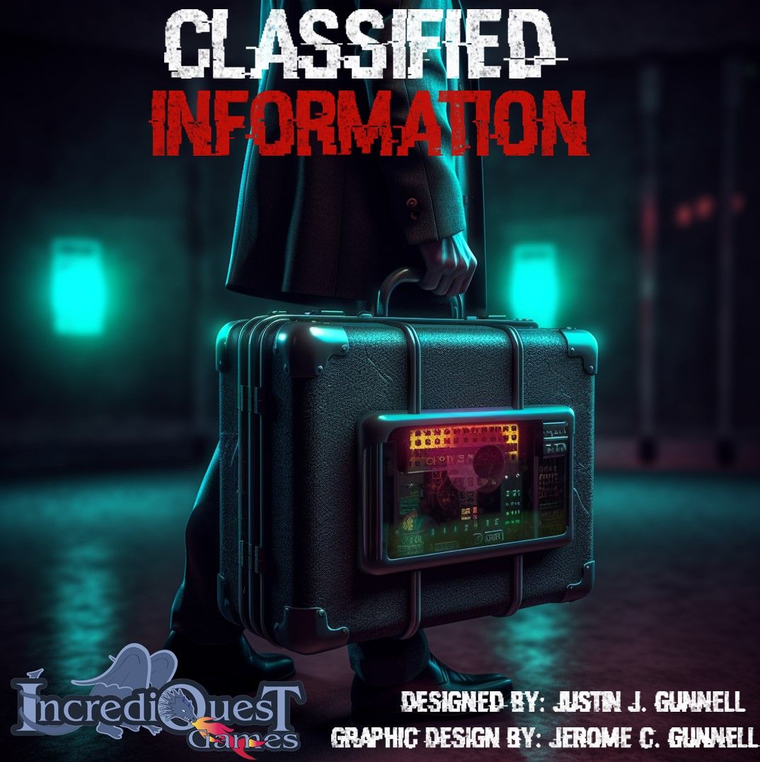 Classified Information (Clamshell) – Board Game Bliss