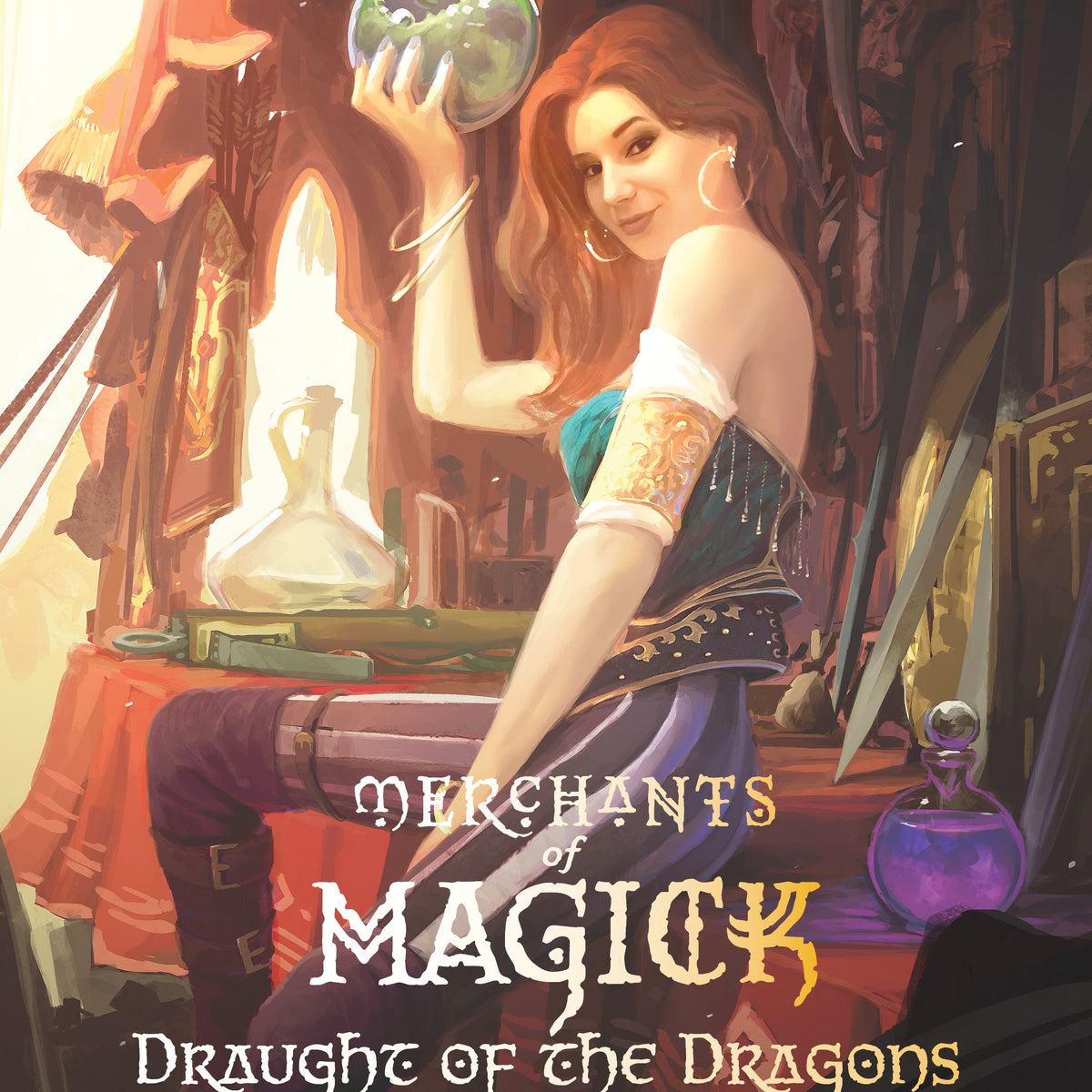Merchants of Magick: Draught of the Dragons – Board Game Bliss