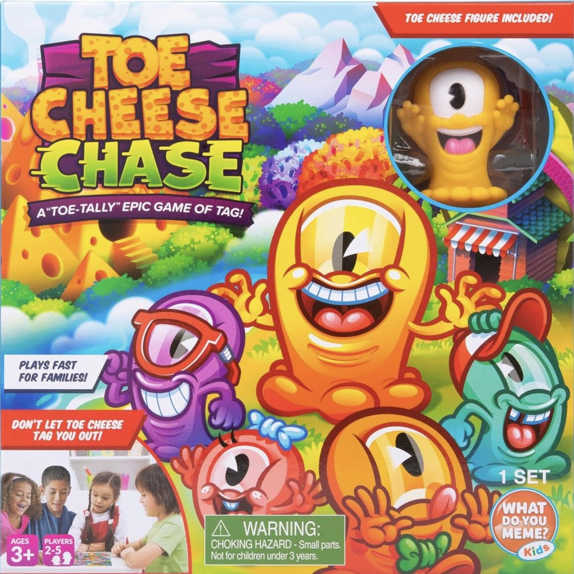 Toe Cheese Chase – Board Game Bliss