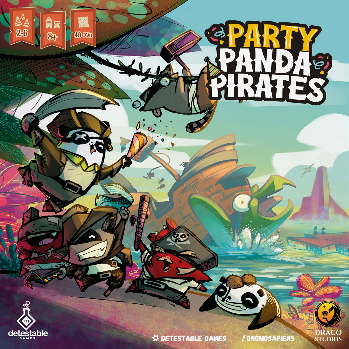 Party Panda Pirates *PRE-ORDER* – Board Game Bliss