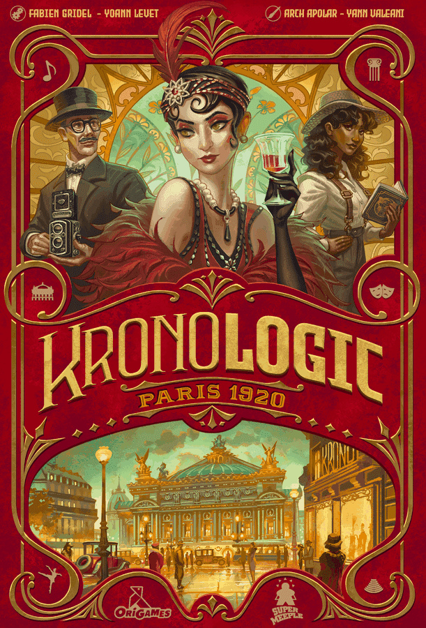 Kronologic: Paris 1920 (French Edition) – Board Game Bliss