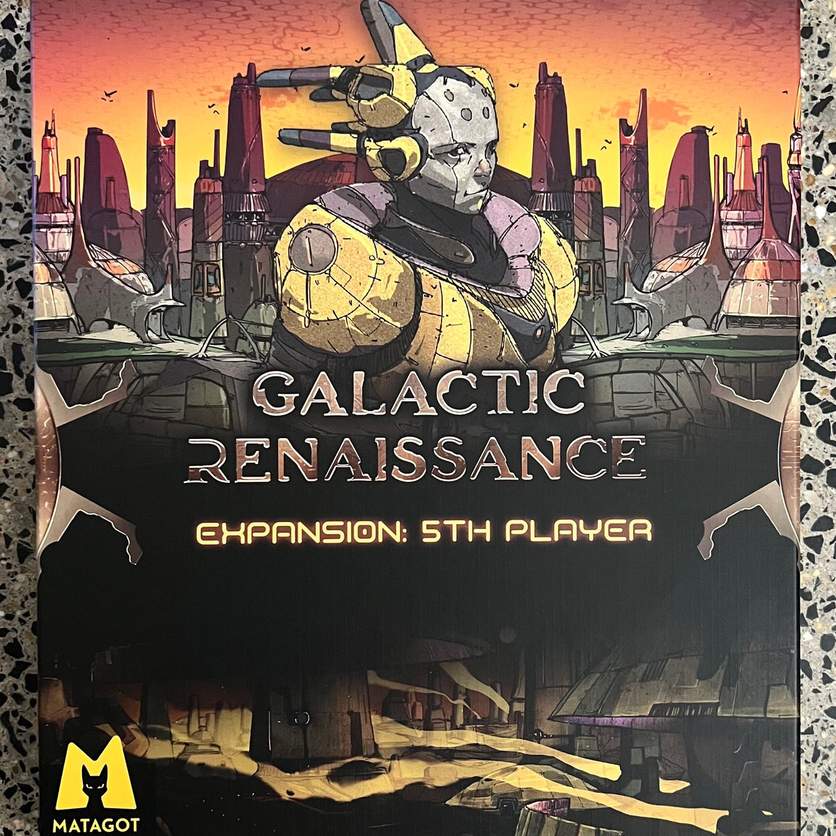 Galactic Renaissance Expansion: 5th Player – Board Game Bliss