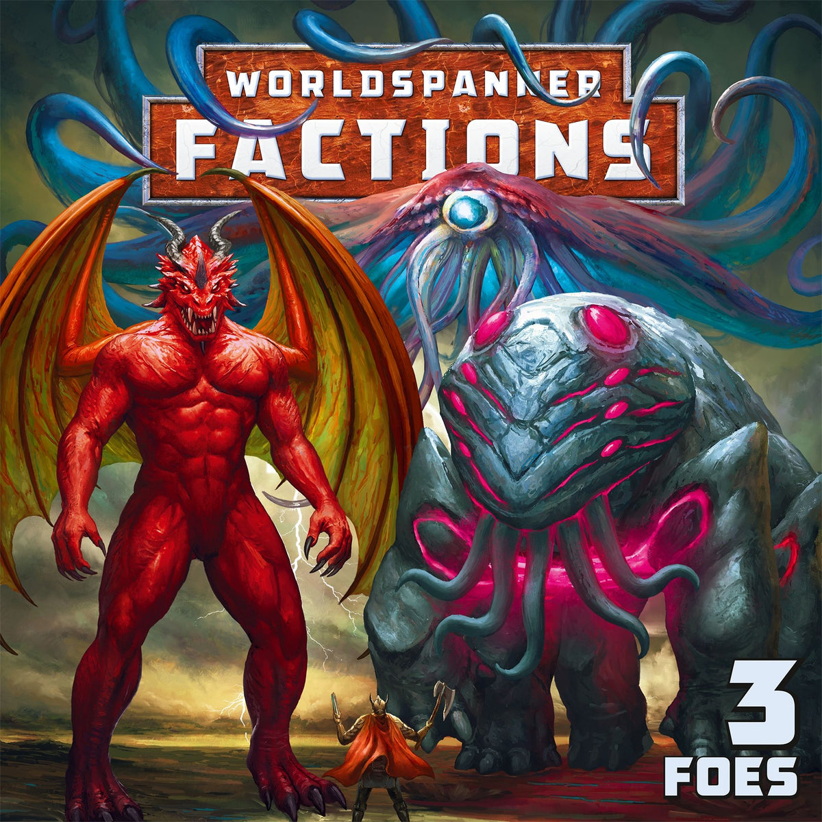 Worldspanner Factions, Set 3: Foes – Board Game Bliss