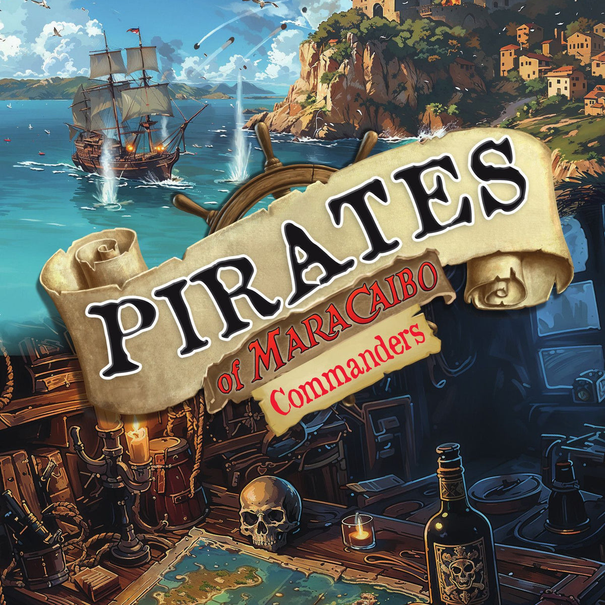 Pirates of Maracaibo: Commanders – Board Game Bliss