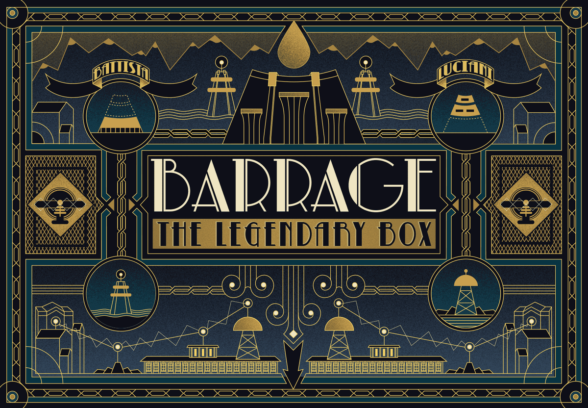 Barrage: The Legendary Box *PRE-ORDER* – Board Game Bliss
