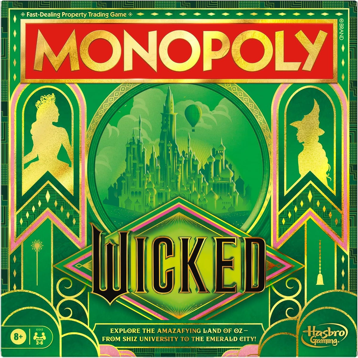 Monopoly: Wicked *PRE-ORDER* – Board Game Bliss