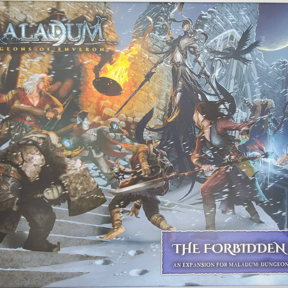 Maladum: Dungeons of Enveron – The Forbidden Creed Expansion – Board ...
