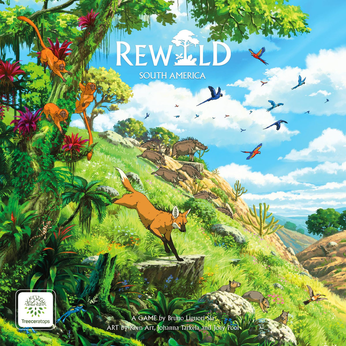 Rewild: South America – Board Game Bliss