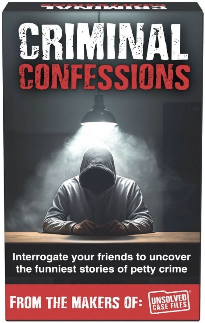 Unsolved Case Files: Criminal Confessions *PRE-ORDER* – Board Game Bliss