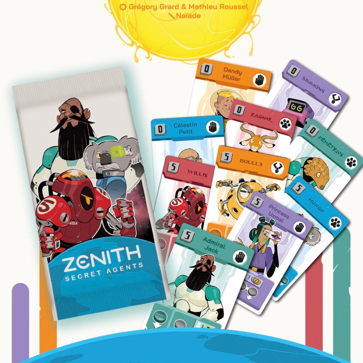 Zenith: Secret Agents – Board Game Bliss