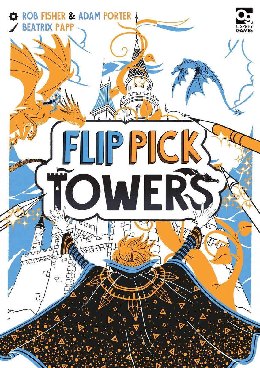 Flip Pick Towers – Board Game Bliss