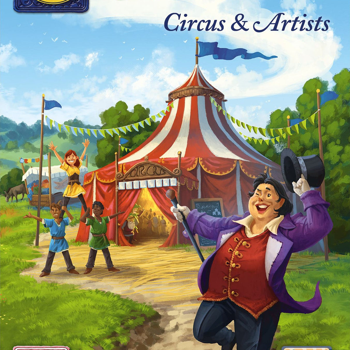 Carcassonne: Expansion 10 – Circus & Artists (Refresh) – Board Game Bliss